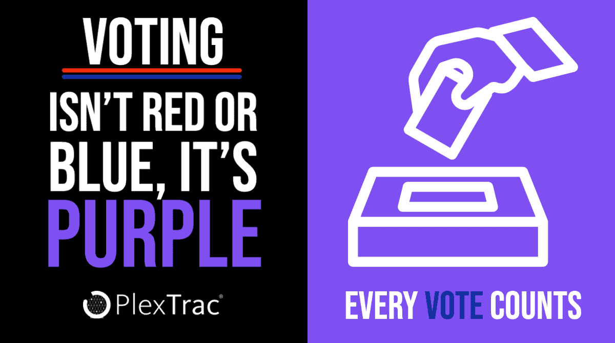Voting Isn't Red or Blue... It's Purple - PlexTrac