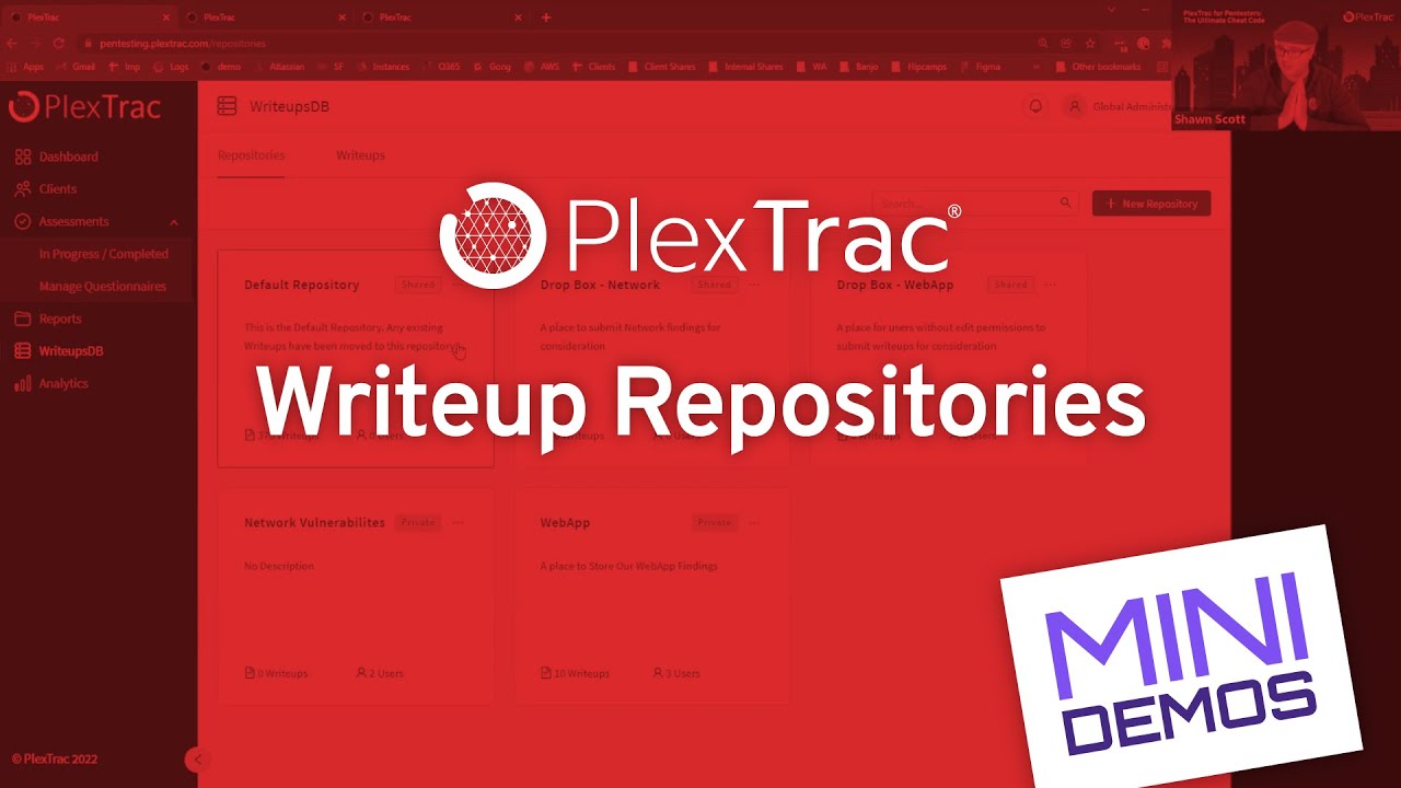Using WriteupsDB Repositories - PlexTrac