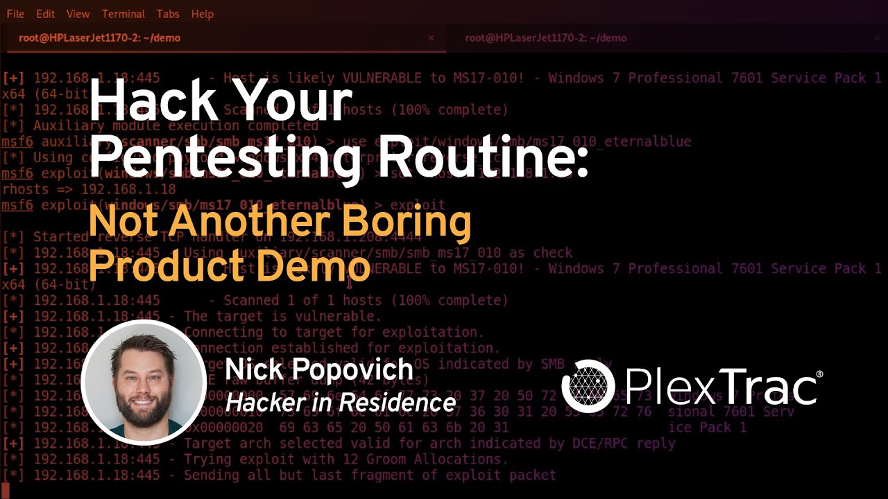 Hack Your Pentesting Routine: Not Another Boring Product Demo - PlexTrac