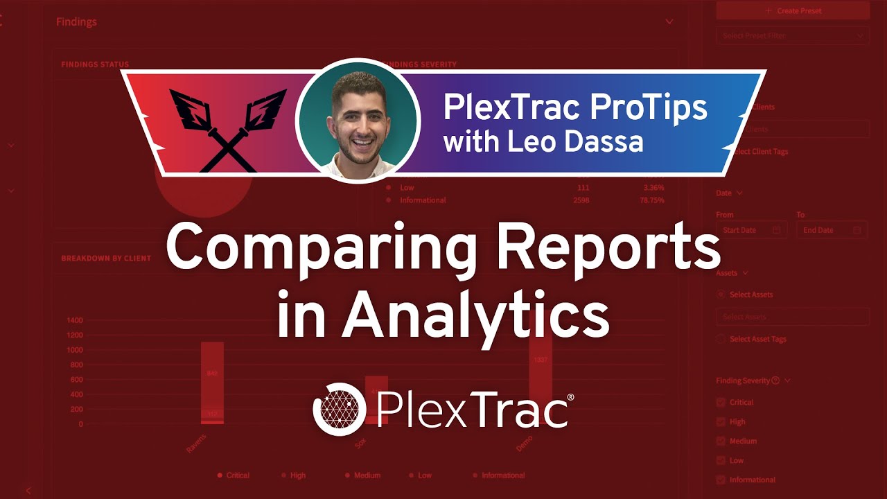 Comparing Reports in Analytics - PlexTrac