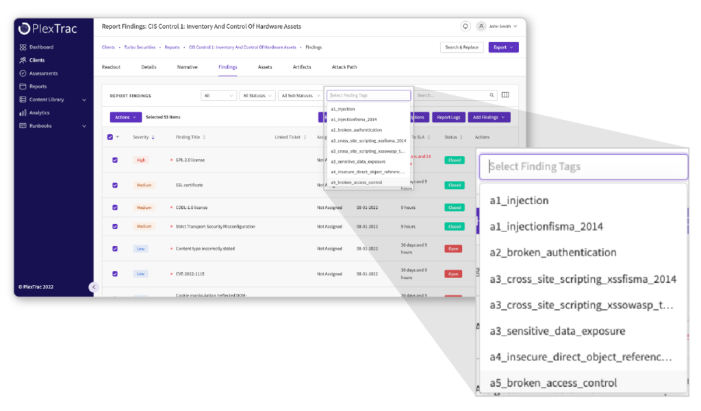 Assessment Reporting - PlexTrac