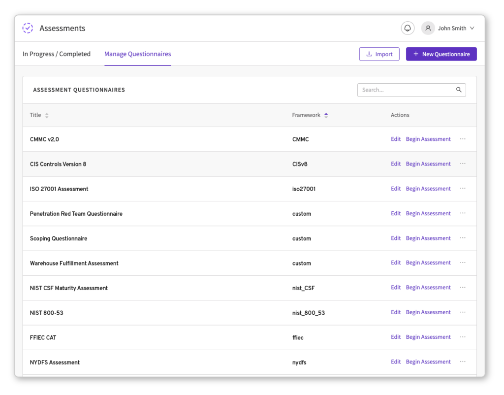Assessments - PlexTrac