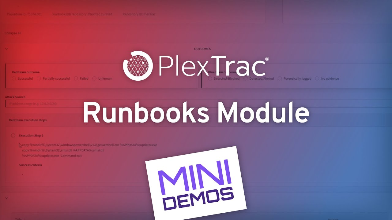 Runbooks Module - PlexTrac