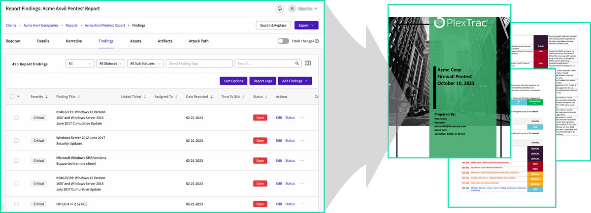 Custom Templates - PlexTrac