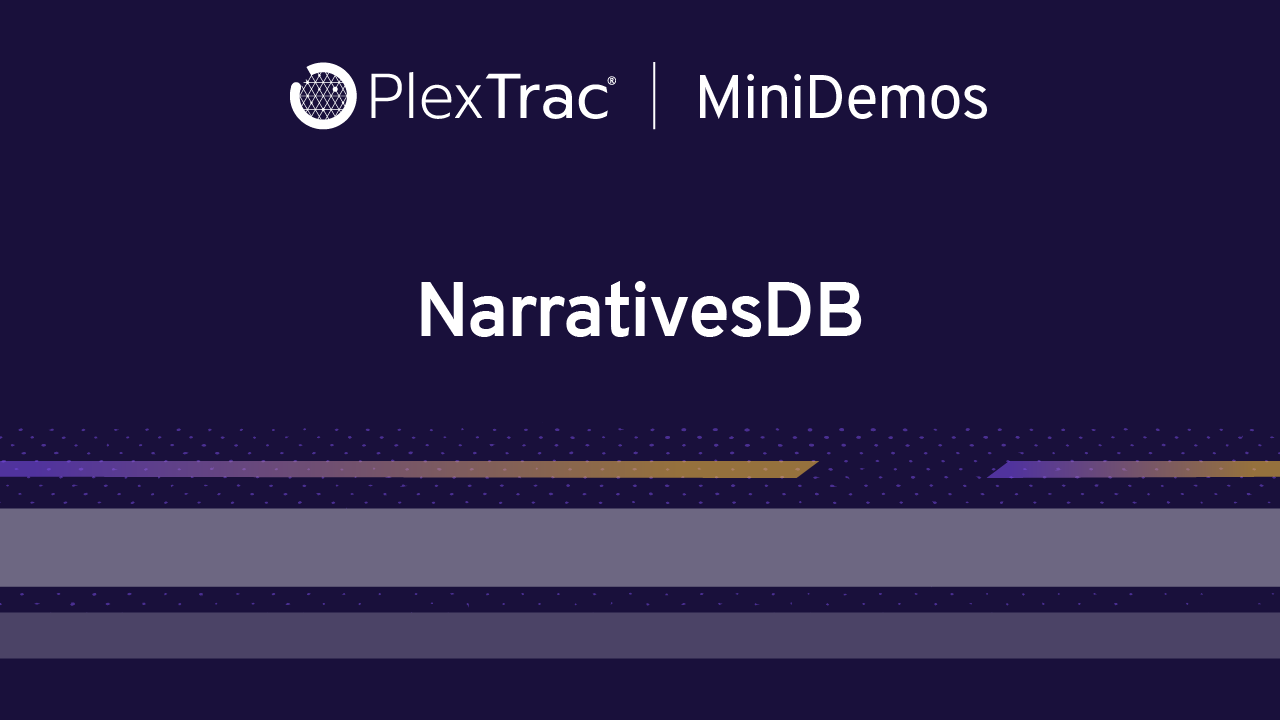 NarrativesDB: Creating Repositories and Sections - PlexTrac